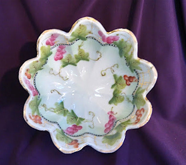 Hand Painted Nippon Candy Dish