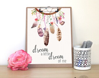 Dream catcher quote | Etsy