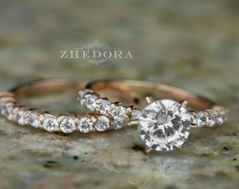 Elegant and Affordable 14k and 18k Solid Gold Jewelry by Zhedora