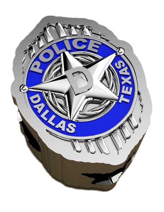 Dallas Police Charm Fits Pandora Bracelet by PoliceAndFireJewelry