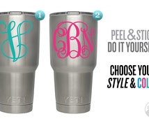 Unique yeti monogram related items | Etsy