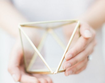 Geometric ring box | Etsy