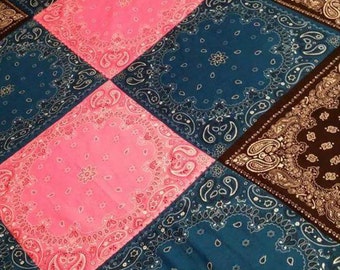 Bandana quilt | Etsy