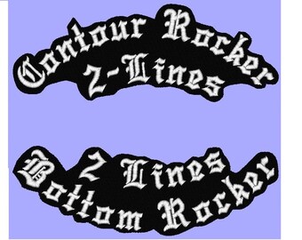 Custom rocker patch | Etsy