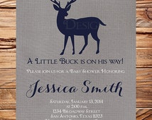 Unique buck baby shower related items | Etsy