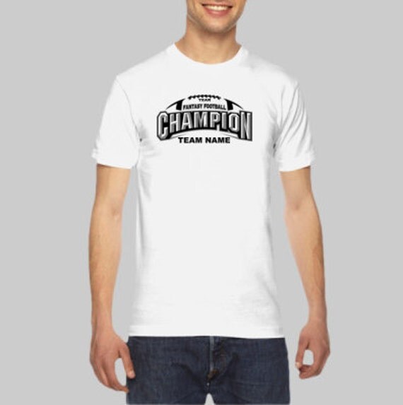 Fantasy Football Championship Shirt with custom personalized