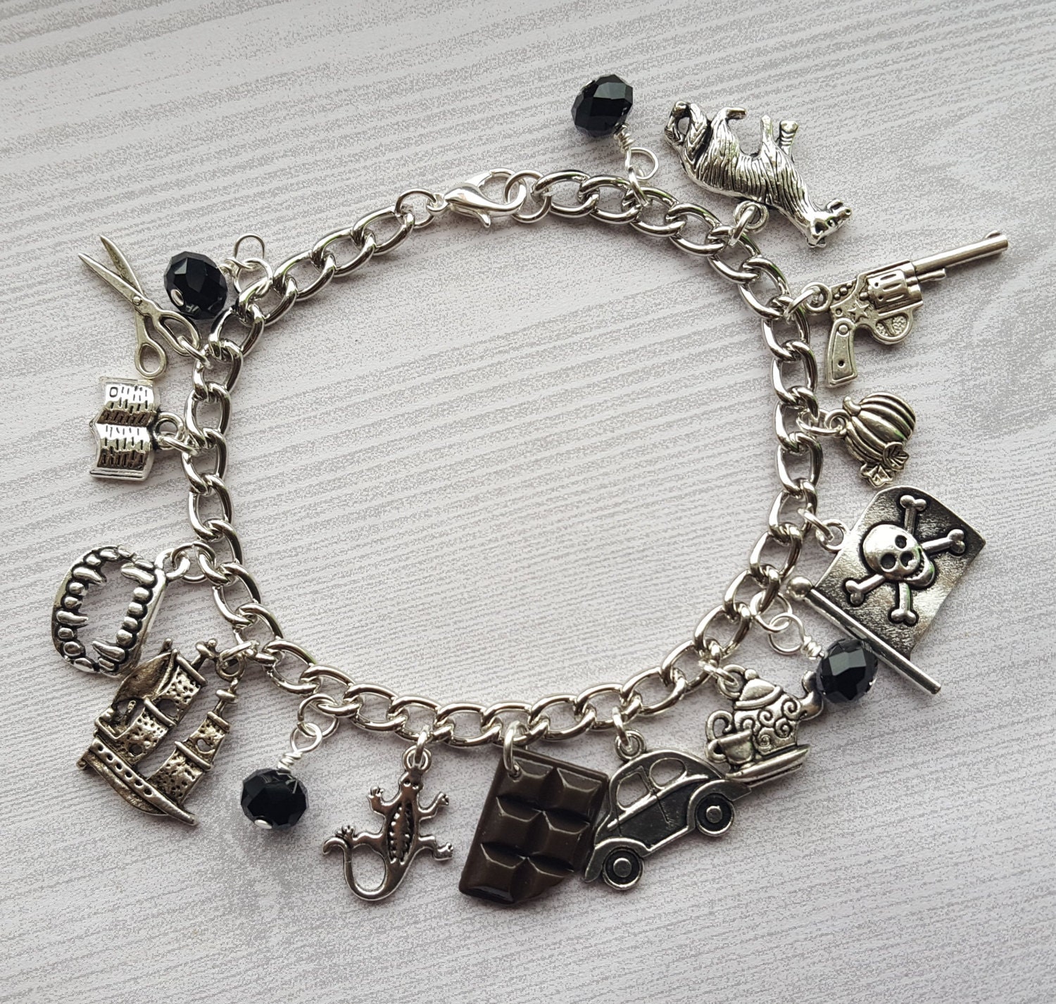 Johnny Depp Fan Charm Bracelet