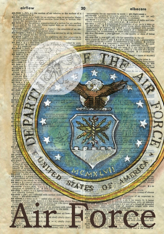 Old School Air Force Logo