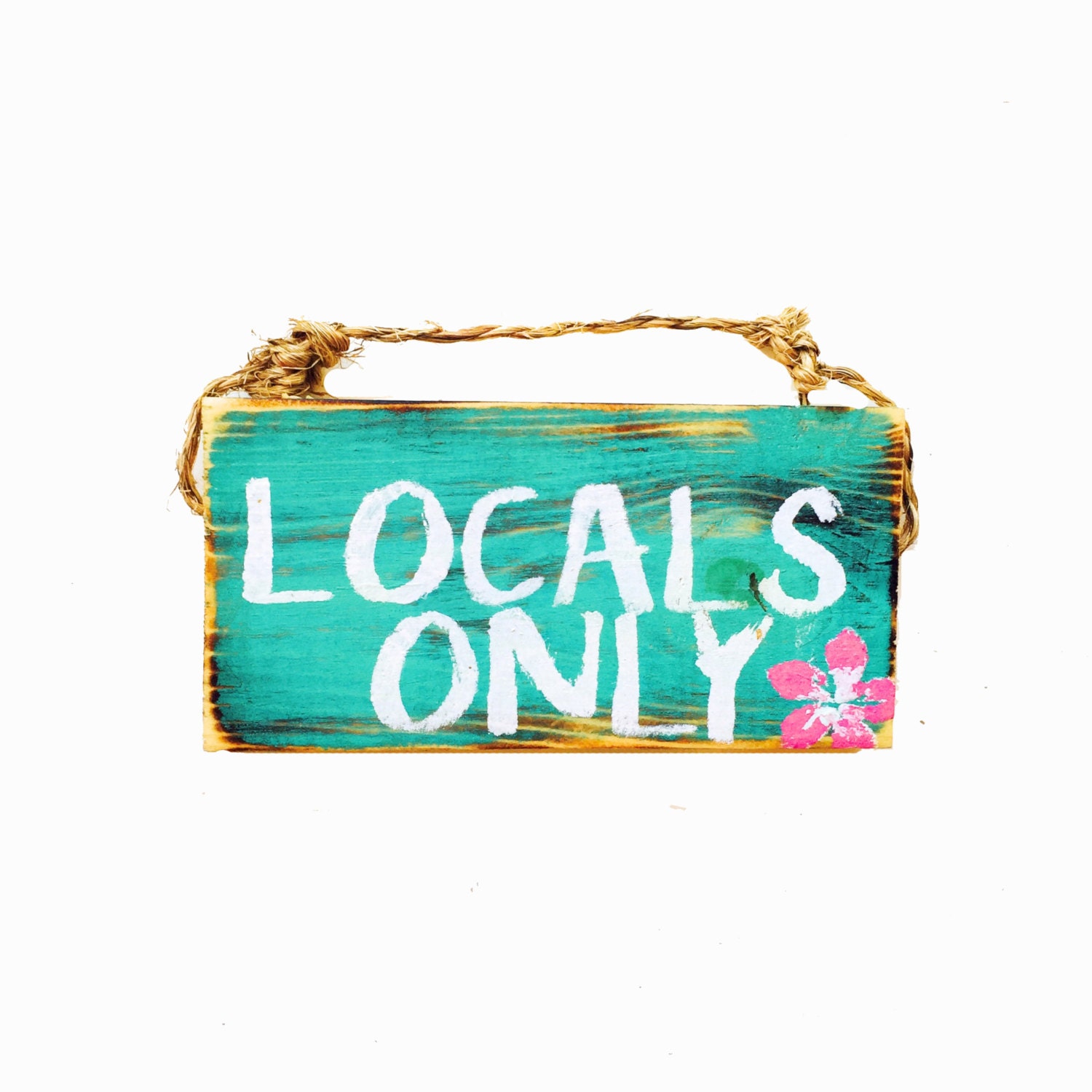 Locals Only Sign / Beach Sign /Mermaid Sign / Dorm Room Decor/
