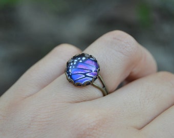 Butterfly wing ring | Etsy
