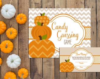 Candy guess game | Etsy