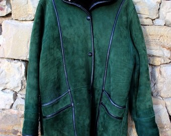 Shearling jacket | Etsy