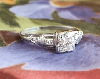 Vintage Engagement Rings – Etsy