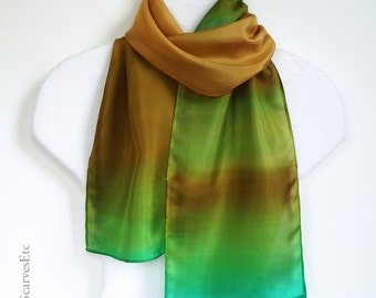 Unique ombre scarf related items | Etsy