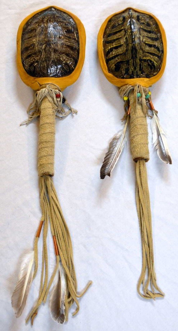 Natural Turtle Shell Rattle