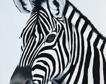 Zebra face | Etsy