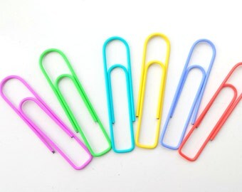 Giant paper clips | Etsy