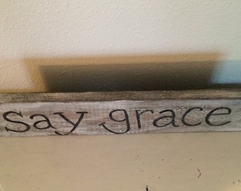 Say grace | Etsy