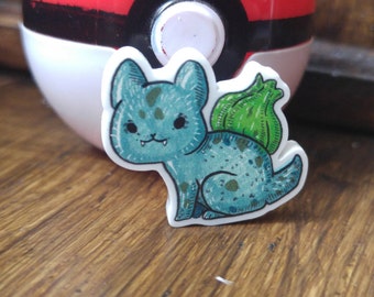 Bulbasaur ceramic planter