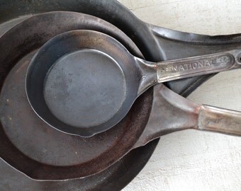 Cold handle skillet | Etsy