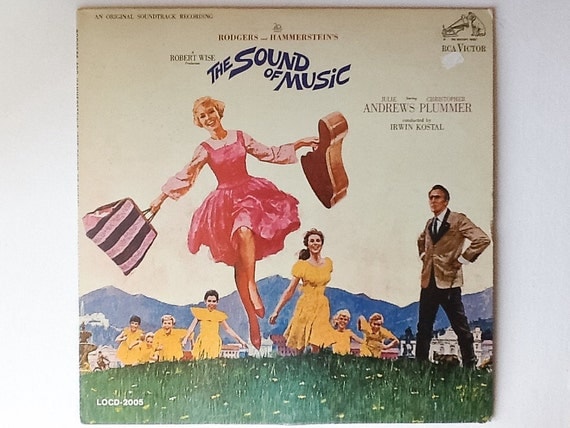 Original The Sound of Music Vinyl Record by PrettyHappyVintage
