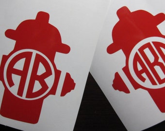 Fire hydrant sticker | Etsy