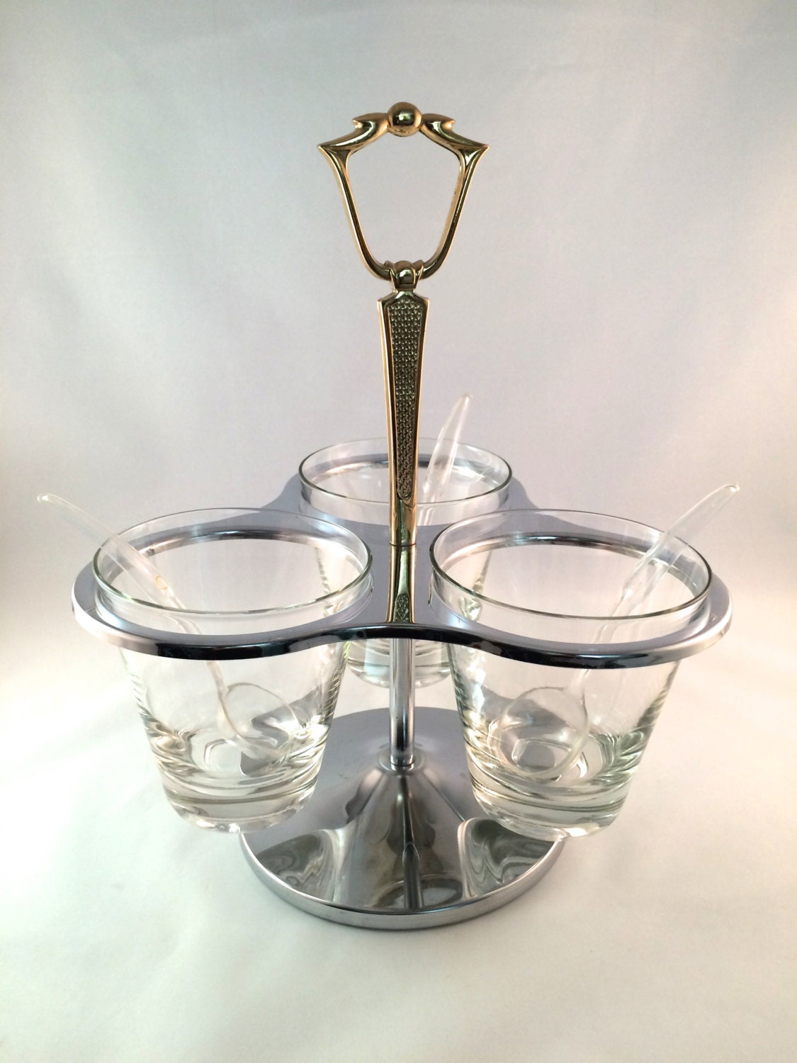 Kromex Condiment Triple Carousel Server – Haute Juice