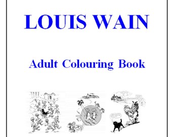 Louis wain | Etsy