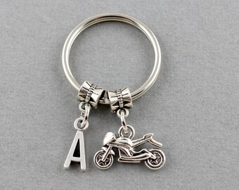 Motorcycle keychain | Etsy