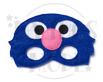 Sesame street mask | Etsy