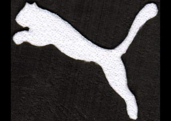 PUMA WHITE Emblem Logo Badge Iron On Embroidered by WorldMart11