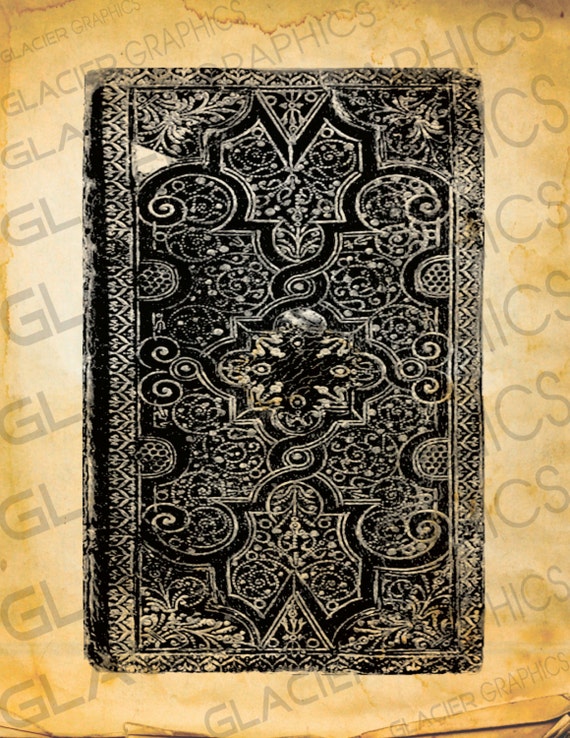 Spell Bookcover Halloween Witch Book Wizard by WAGlacierGraphics