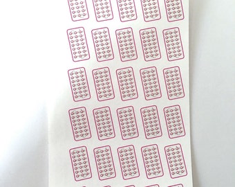 Birth control pill | Etsy