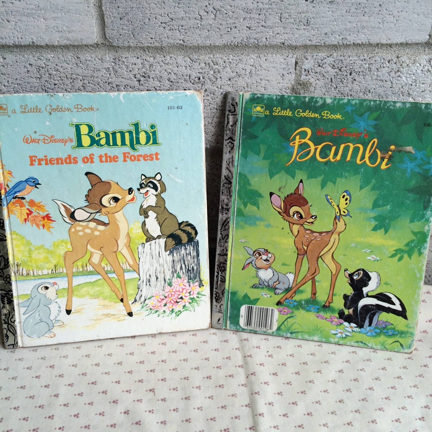Vintage Disney Bambi Little Golden Book Bambi Bambi Golden