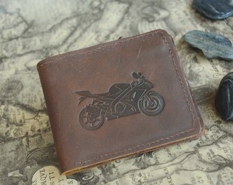 Motorcycle wallet | Etsy