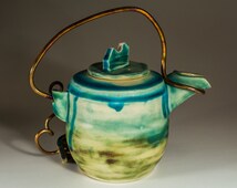 Unique teapot with infuser related items | Etsy