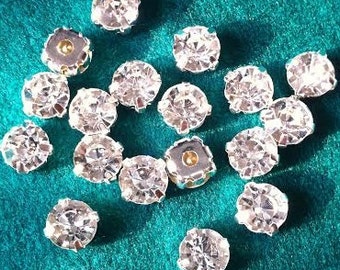 Sew on rhinestones | Etsy