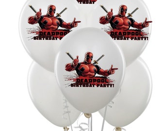 Deadpool party | Etsy