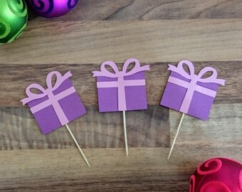 Present toppers | Etsy