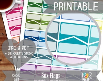 Weekly Routine Sidebar Box Printable Planner by ilove2print