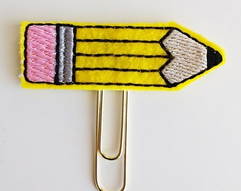 Pencil bookmark | Etsy