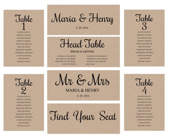 Table assignment | Etsy