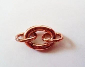 Large copper beads | Etsy