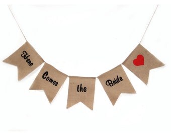 Here comes the bride | Etsy