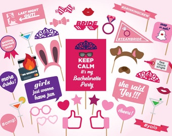 Printable Olympics Photo Booth Props RIO 2016 by FiestaSupplies