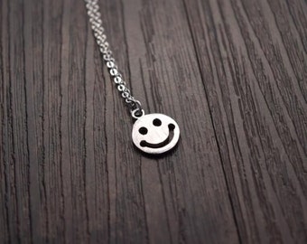 Smile necklace | Etsy