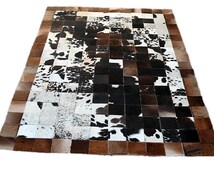 Unique cow hide rug related items | Etsy
