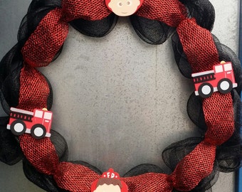 Fire truck decor | Etsy