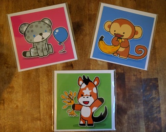 Items similar to Sock Monkey Snow Angels on Etsy