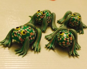 Polymer clay frog | Etsy